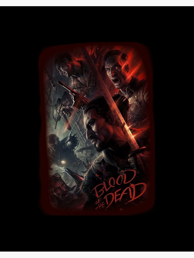 "COD BO4 Zombies Blood of the Dead Poster Loading Screen" Art Board ...