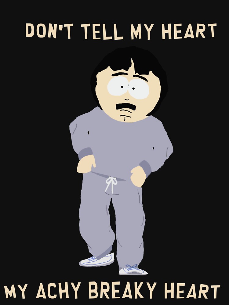 "South Park Randy Marsh Achy Breaky Heart" T-shirt for Sale by ...