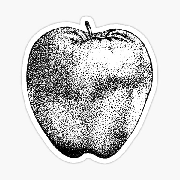 "Apple" Sticker by SEE5 | Redbubble