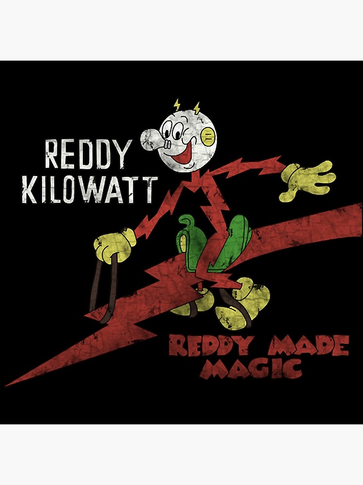 "Reddy Kilowatt" Poster for Sale by TYLEREJAH291 | Redbubble
