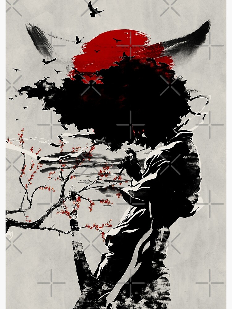 "Afro Samurai" Poster for Sale by Riskafzh | Redbubble