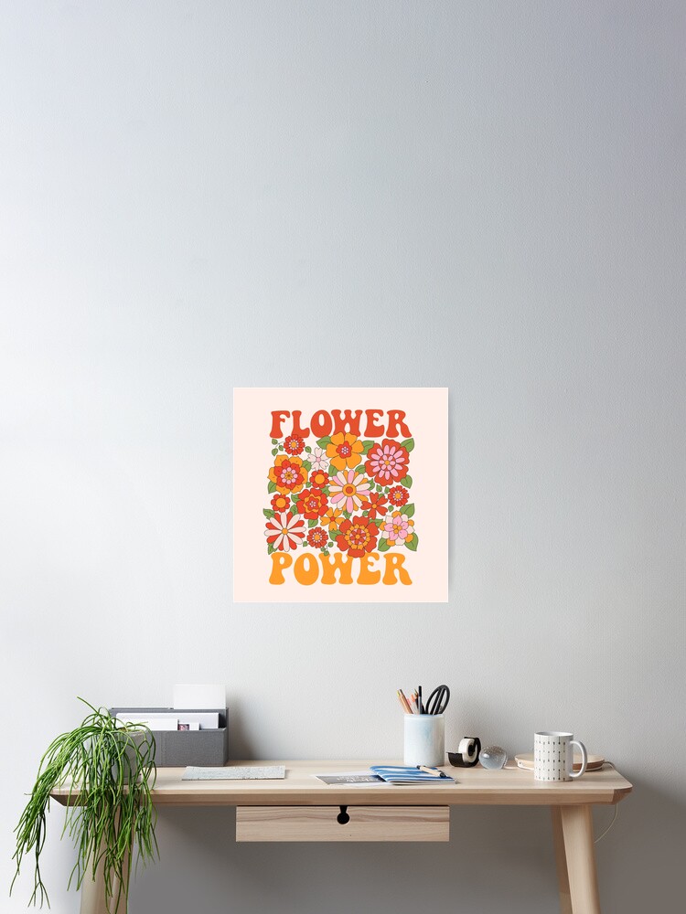 "Flower Power" Poster for Sale by Viaire | Redbubble