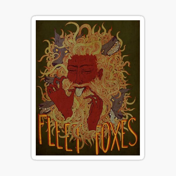 "Mbah Jenggot" Sticker for Sale by abigailalderman | Redbubble