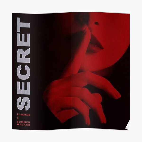 "Secret" Poster for Sale by thildemarv | Redbubble