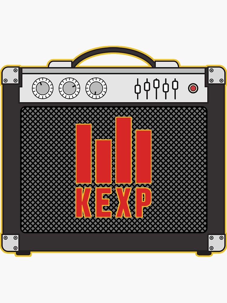 "Amazing - KEXP Cool High Quality " Sticker for Sale by difatmaa ...