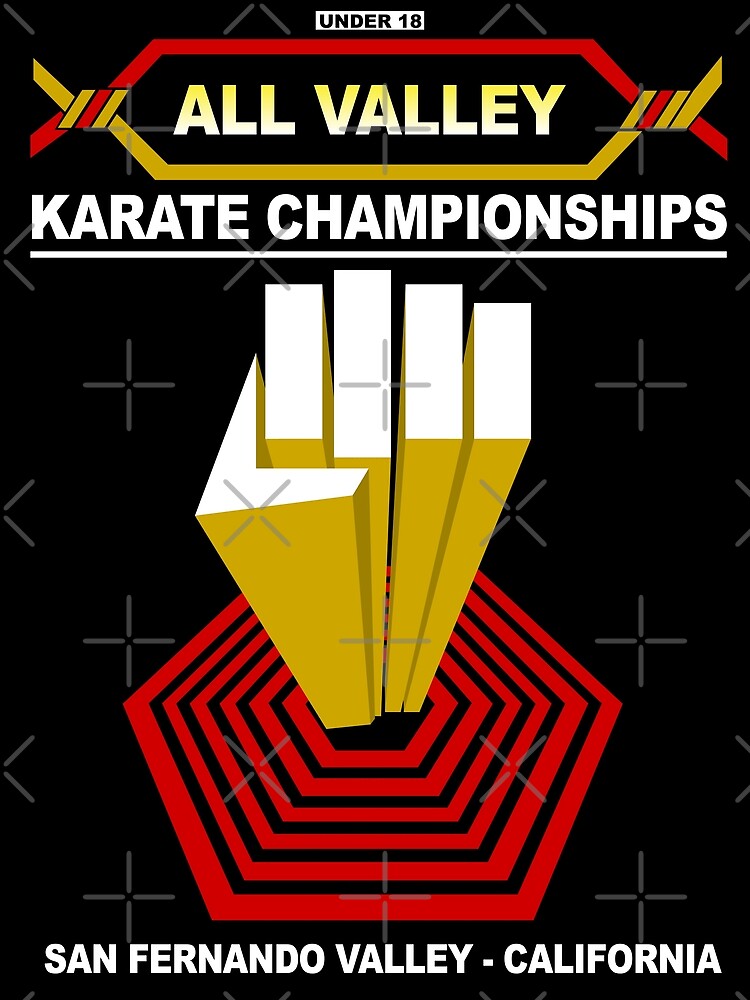"All Valley Karate Championships v2" Poster for Sale by McPod | Redbubble