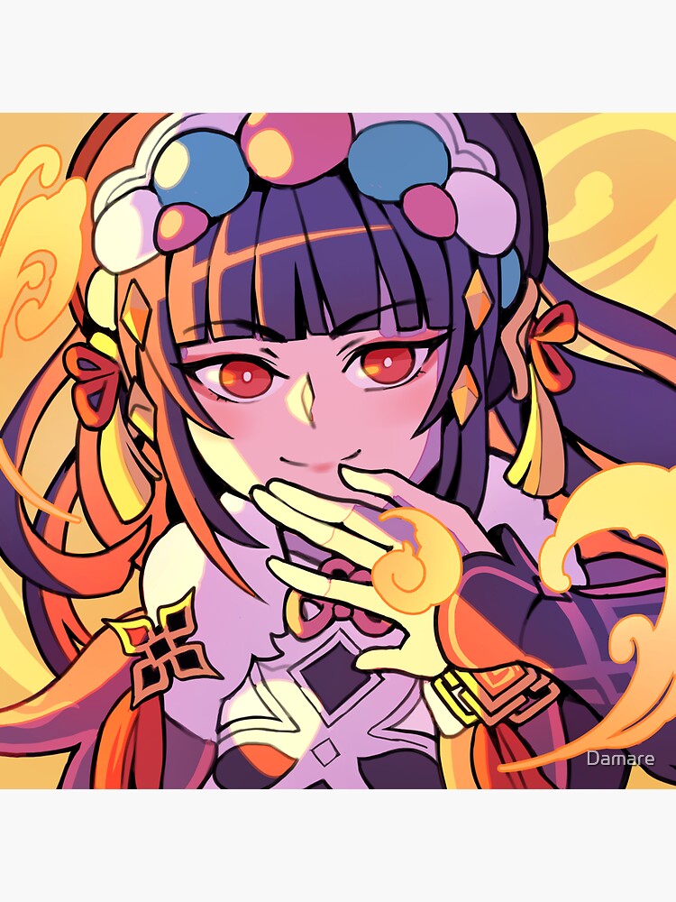 "YunJin" Sticker for Sale by damare | Redbubble