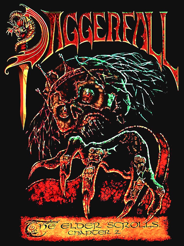 "Official Merchandise of Daggerfall Classic T-Shirt" T-shirt for Sale ...