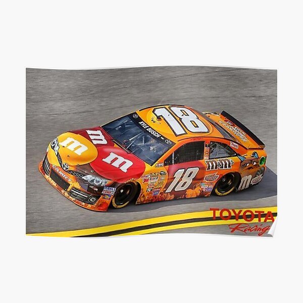 "kyle busch racing" Poster for Sale by kufrazone | Redbubble