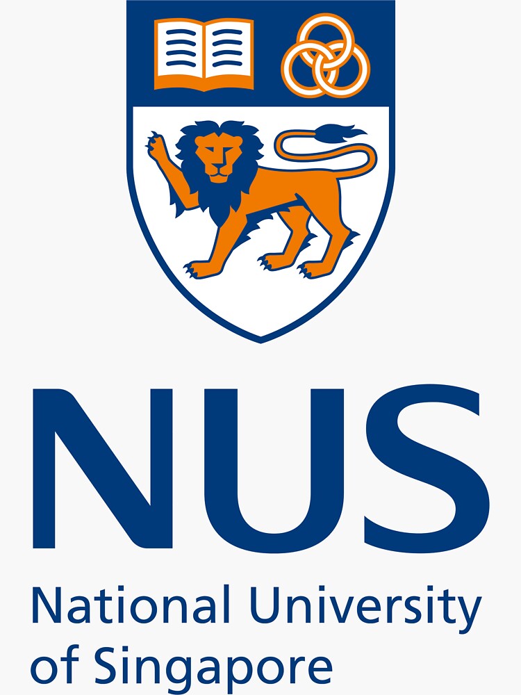"National University of Singapore(NUS)" Sticker for Sale by Darazshop ...