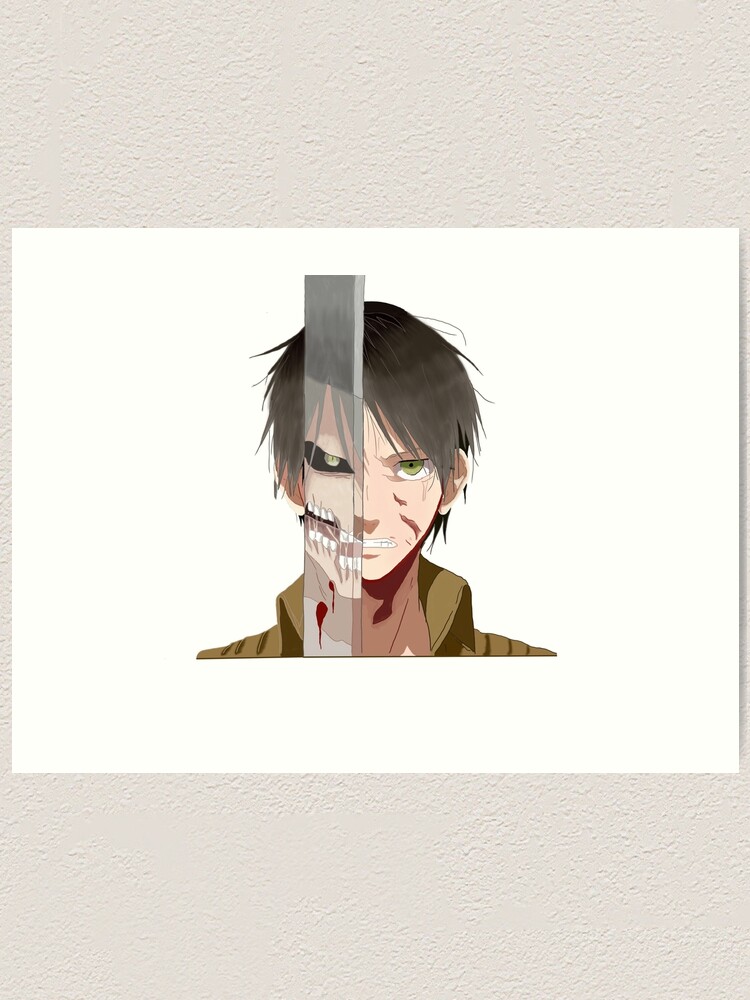 "Attack On Titan Eren Yeager" Art Print for Sale by KawshikDass | Redbubble