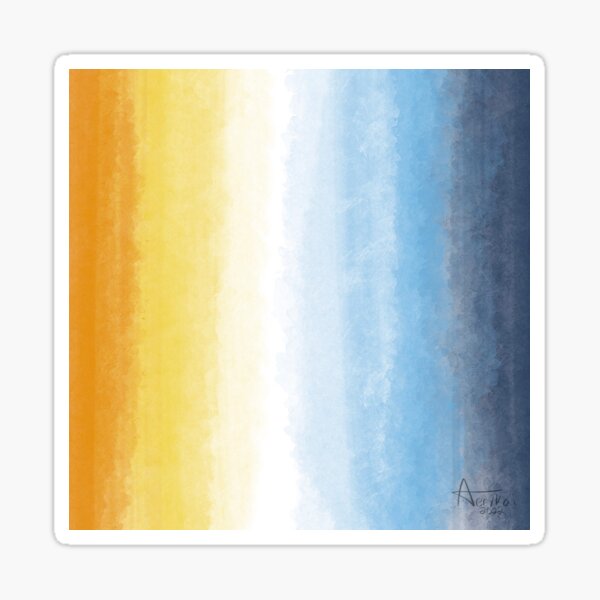 "Aroace Pride Flag" Sticker by Aerykai | Redbubble