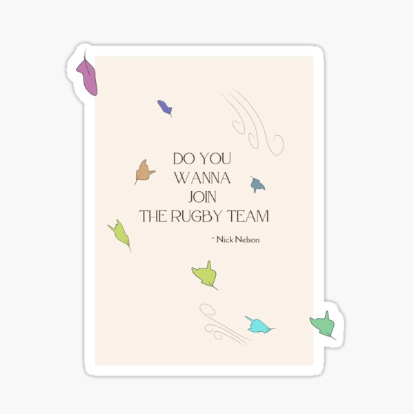 "Team member " Sticker for Sale by Emyku | Redbubble
