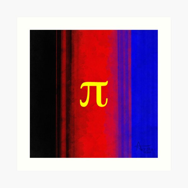 "Polyam Pride Flag with Pi Symbol" Art Print for Sale by Aerykai ...