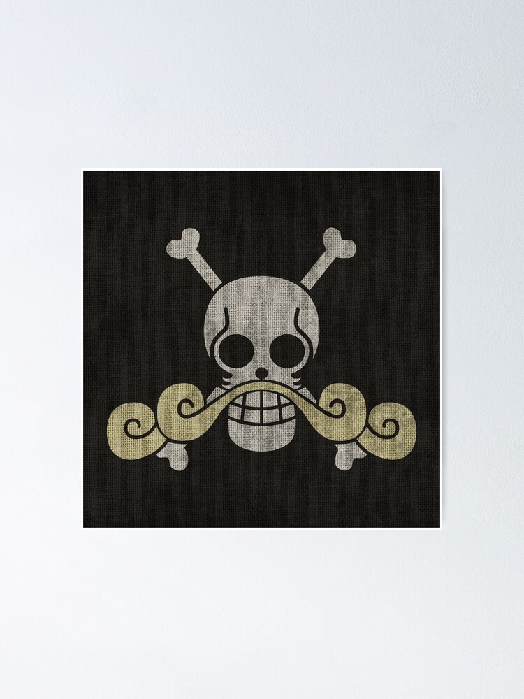 "OP 26 - Flag of the Roger Pirates" Poster for Sale by Cleobule | Redbubble