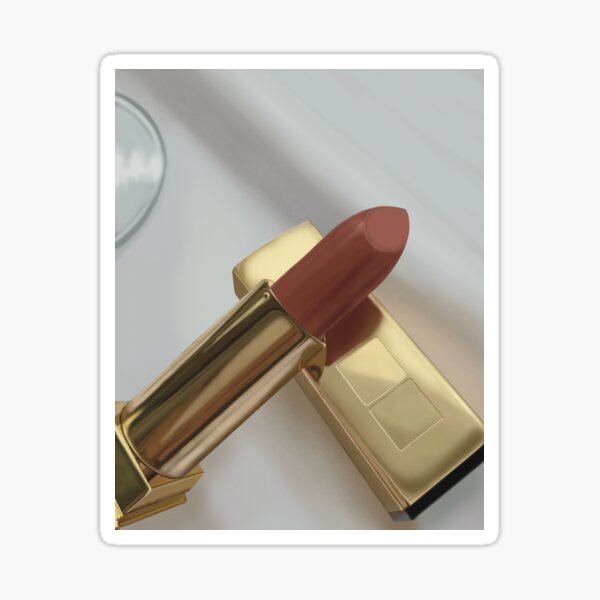 "Lipstick" Sticker for Sale by SyndellivyArt | Redbubble