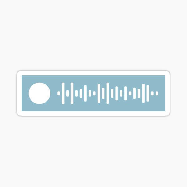 "Aurora Spotify Scan Code" Sticker for Sale by WandersApparel | Redbubble