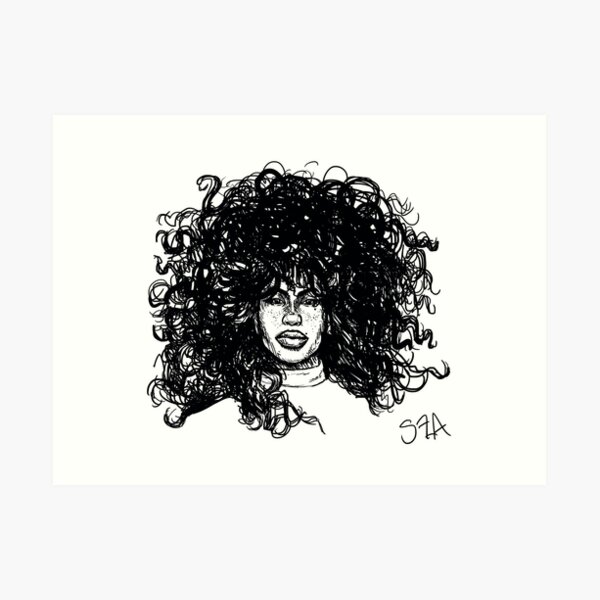 "sza" Art Print for Sale by clarpel | Redbubble