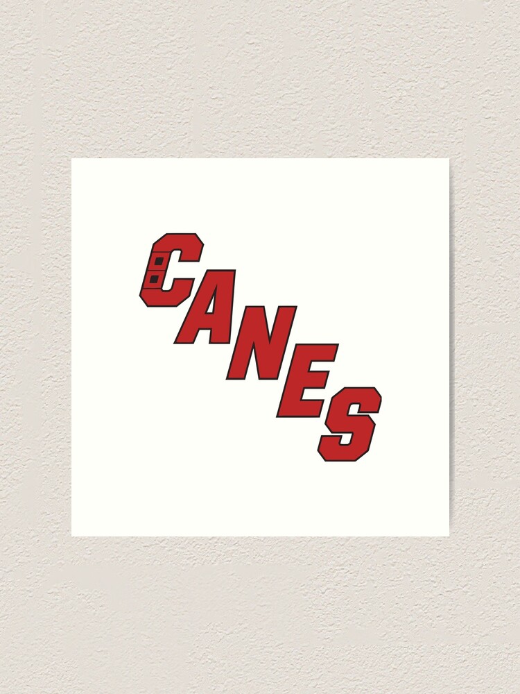 "Carolina Canes Logo" Art Print for Sale by annoyuka | Redbubble
