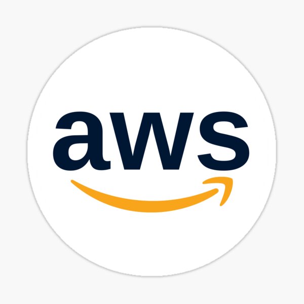 "AWS white badge" Sticker for Sale by tshirtsandme | Redbubble