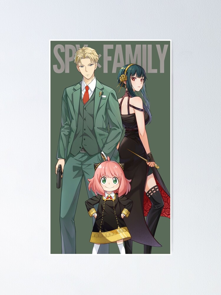 "Spy x Family Forger Family" Poster for Sale by Kiske-Design | Redbubble