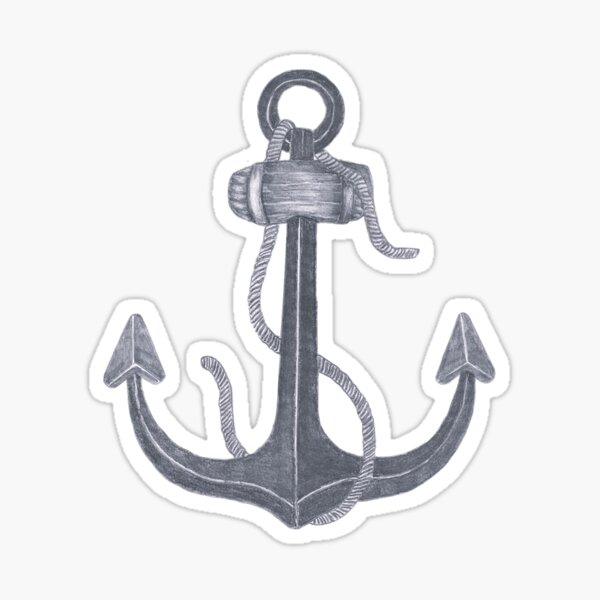 "Anchor" Sticker for Sale by pnand | Redbubble