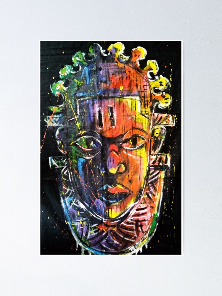 "Festac 77 wearable art" Poster for Sale by ArtofAlabi | Redbubble