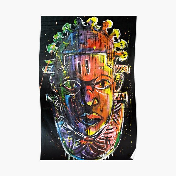 "Festac 77 wearable art" Poster for Sale by ArtofAlabi | Redbubble