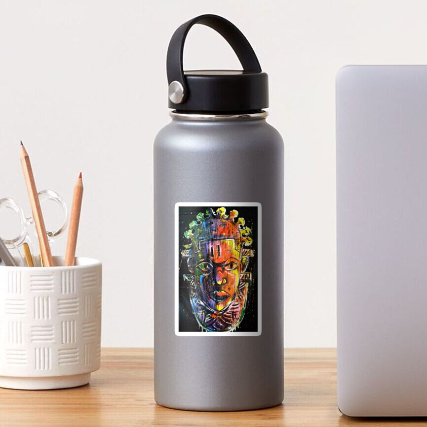 "Festac 77 wearable art" Sticker for Sale by ArtofAlabi | Redbubble