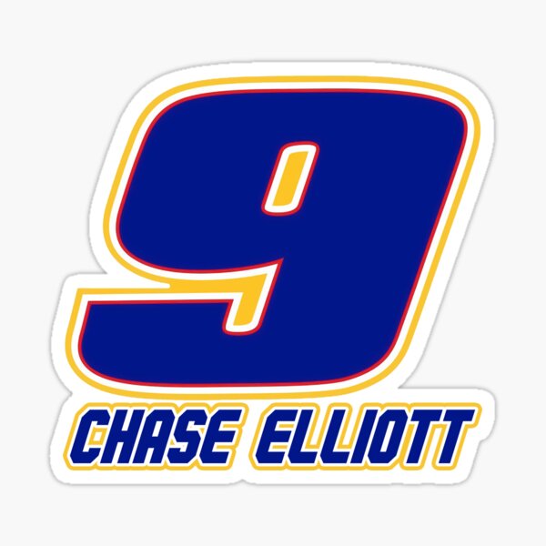 "Chase Elliott Nascar champion number 9" Sticker for Sale by heatshop ...