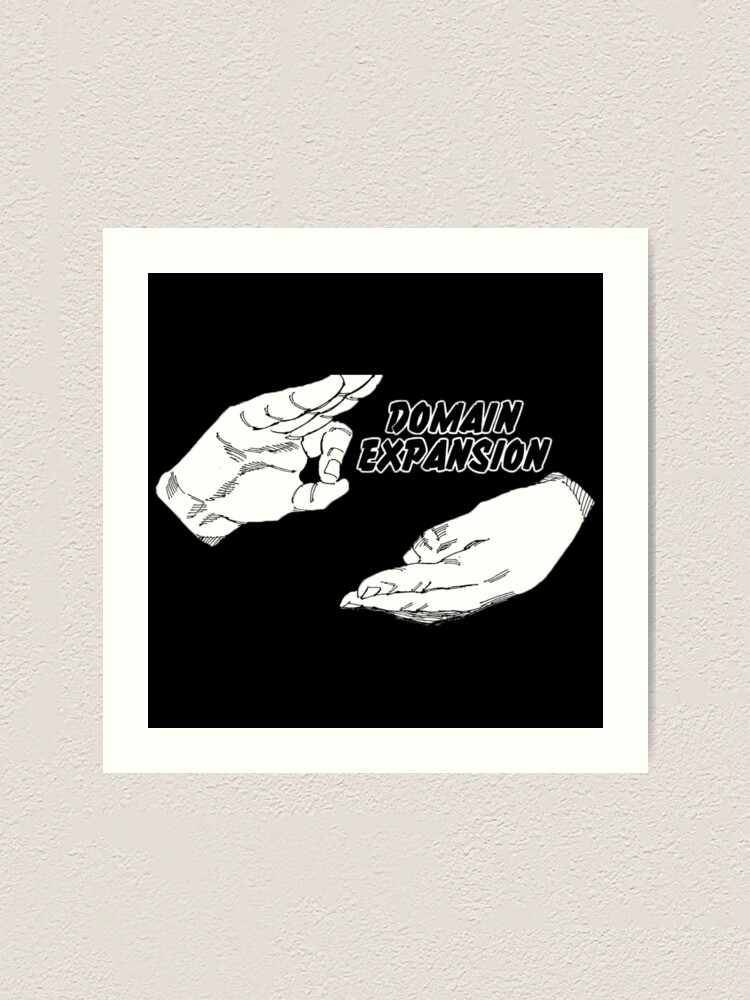 "Hakari Kinji Domain Expansion Hand" Art Print for Sale by Rahmand ...