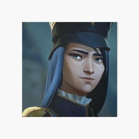 "Arcane Captain Caitlyn cop " Art Board Print by flashonalt | Redbubble