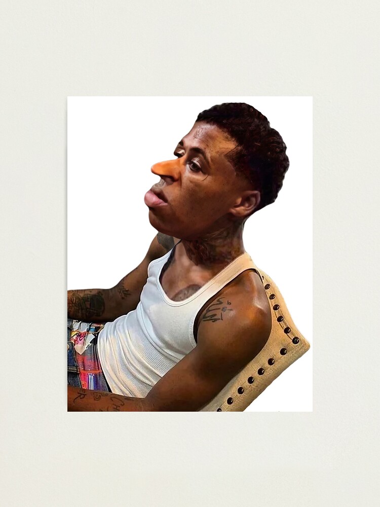 "HQ Quandale Dingle Here Face Meme High School" Photographic Print for ...