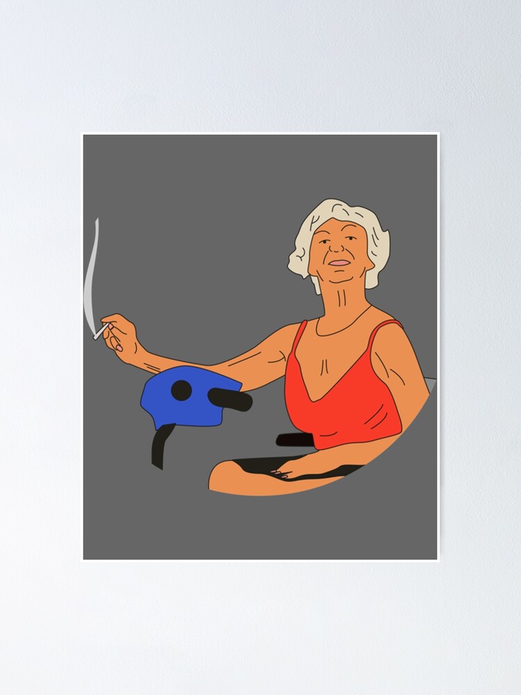 "Madge Benidorm Vector Artwork Classic" Poster for Sale by ...