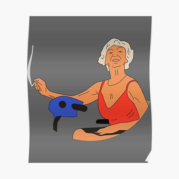"Madge Benidorm Vector Artwork Classic" Poster for Sale by ...