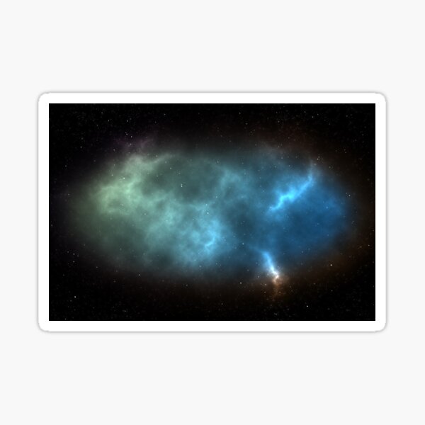 "Nebula galactic nebulosa" Sticker for Sale by Mariaegea | Redbubble