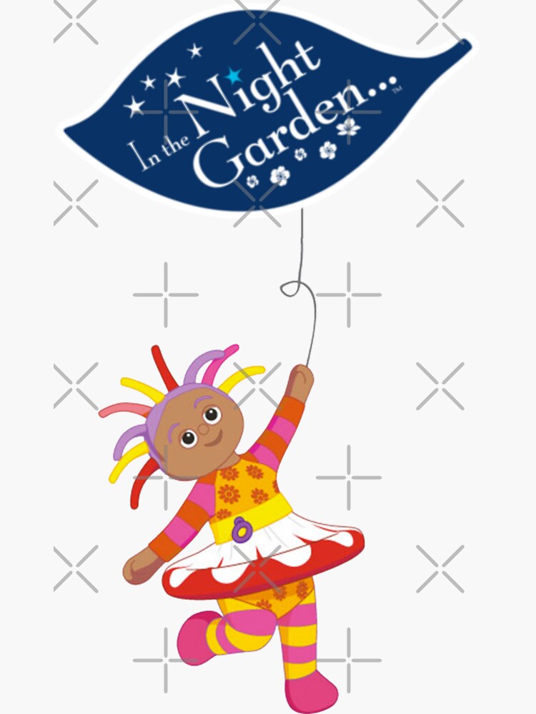"In the night garden" Sticker for Sale by droox | Redbubble