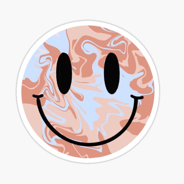 "Smiley Face" Sticker for Sale by BrynsDigitalArt | Redbubble