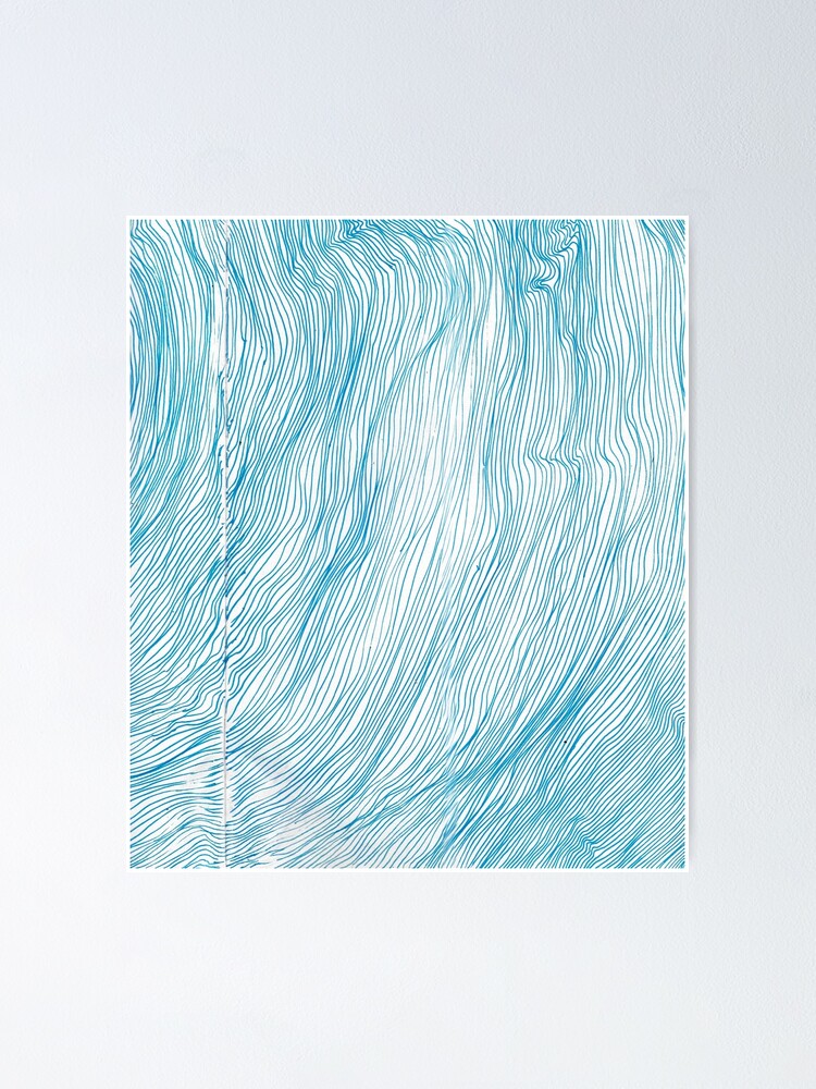 "Blue, lines, trippy, aesthetic, geometric, minimalist, simple, lines ...