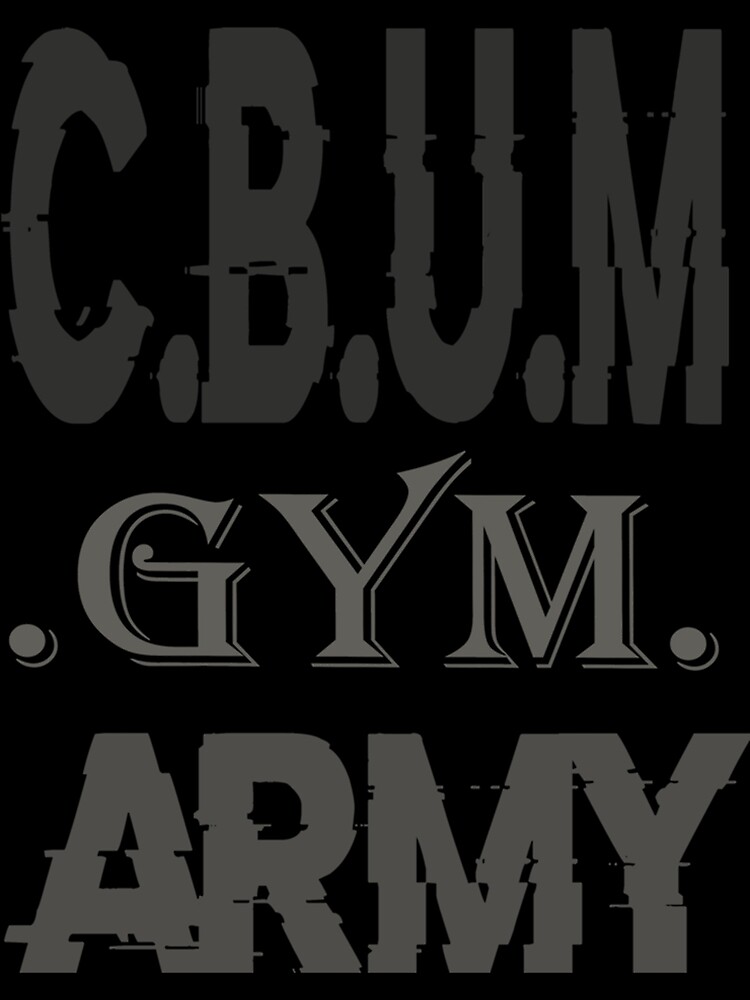 "Chris Bumstead Gym Motivation (CBUM GYM ARMY) Es" Metal Print for Sale ...