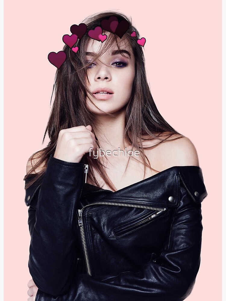 "Hailee Steinfeld Heart Crown" Poster by fybechloe | Redbubble