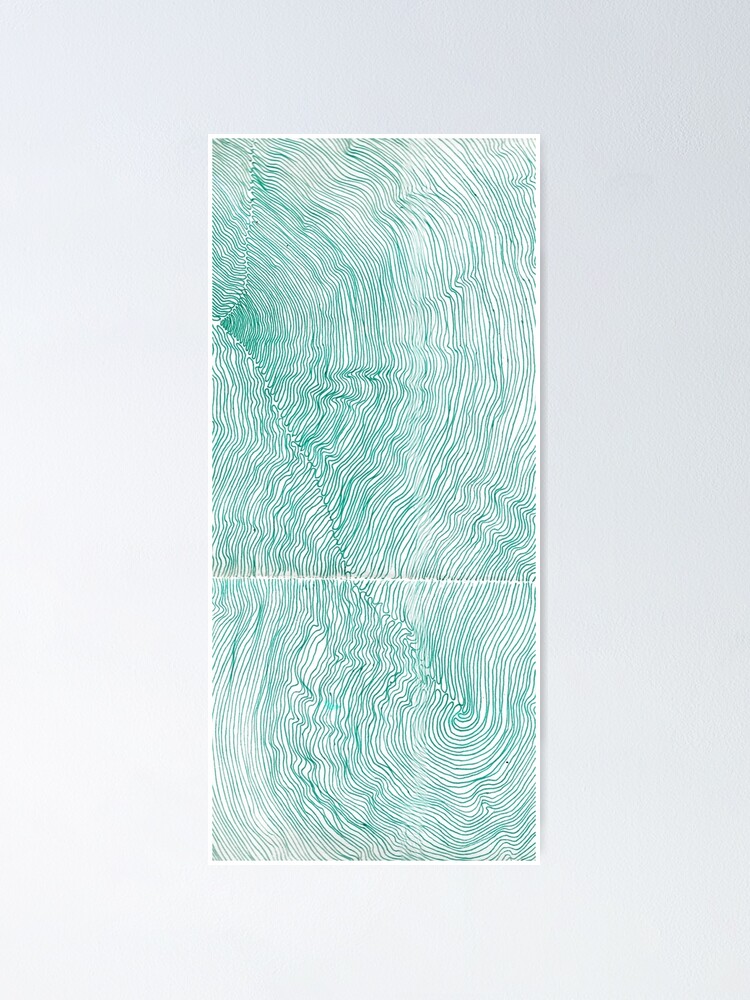 "Green, lines, trippy, aesthetic, geometric, minimalist, simple, lines ...