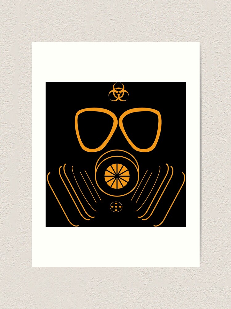 "Stalker Gas Mask Chernobyl" Art Print for Sale by StalrekCreative ...