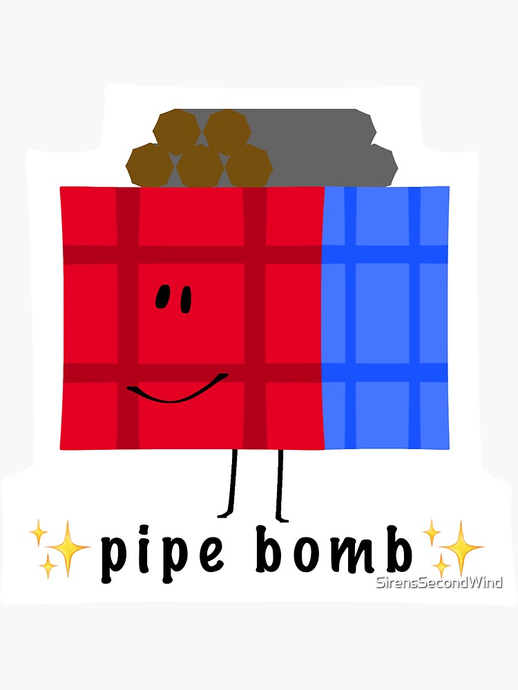 "Rubiks Cube (has multiple pipe bombs)" Sticker for Sale by ...