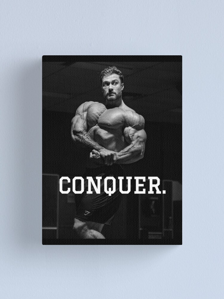 "Chris Bumstead Poster Cbum Gym Motivation " Canvas Print for Sale by ...