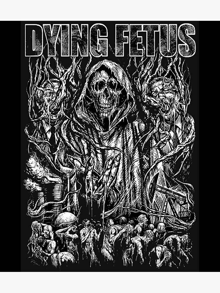 "Dying Fetus Logo" Poster for Sale by morrowocon | Redbubble