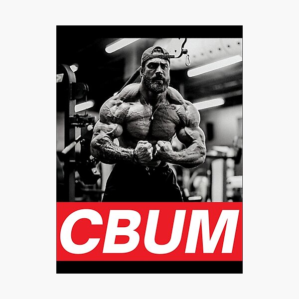"Chris Bumstead Quote Poster Cbum Gym Motivation " Photographic Print ...