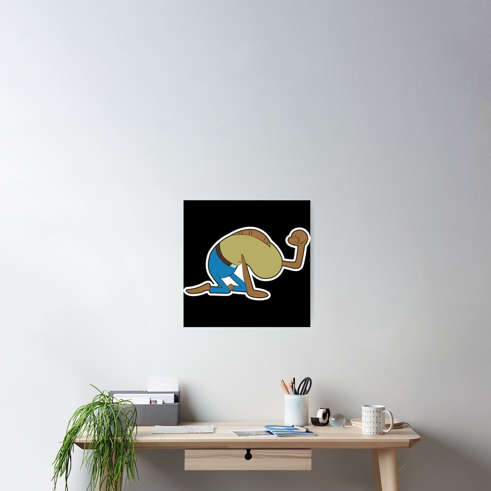 "SpongeBob Upset Fish Meme" Poster for Sale by stokesk391 | Redbubble
