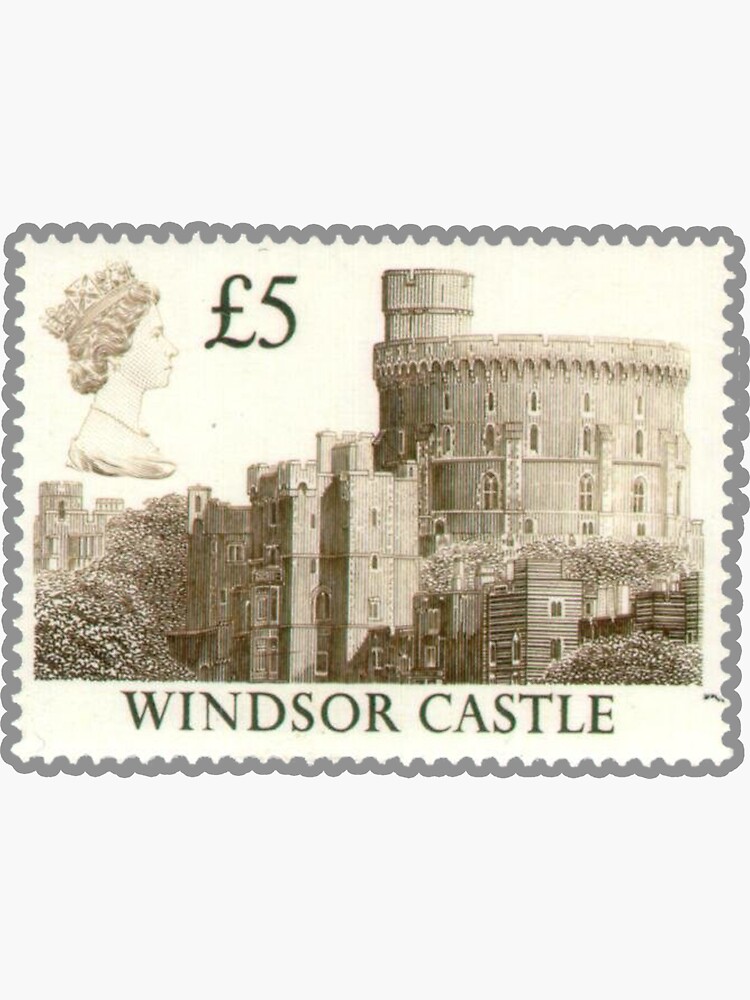 "windsor castle" Sticker for Sale by STARFICH | Redbubble