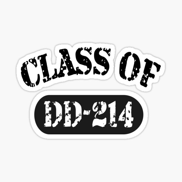 "Class Of DD-214 Alumni US Army" Sticker by ARTZ84 | Redbubble